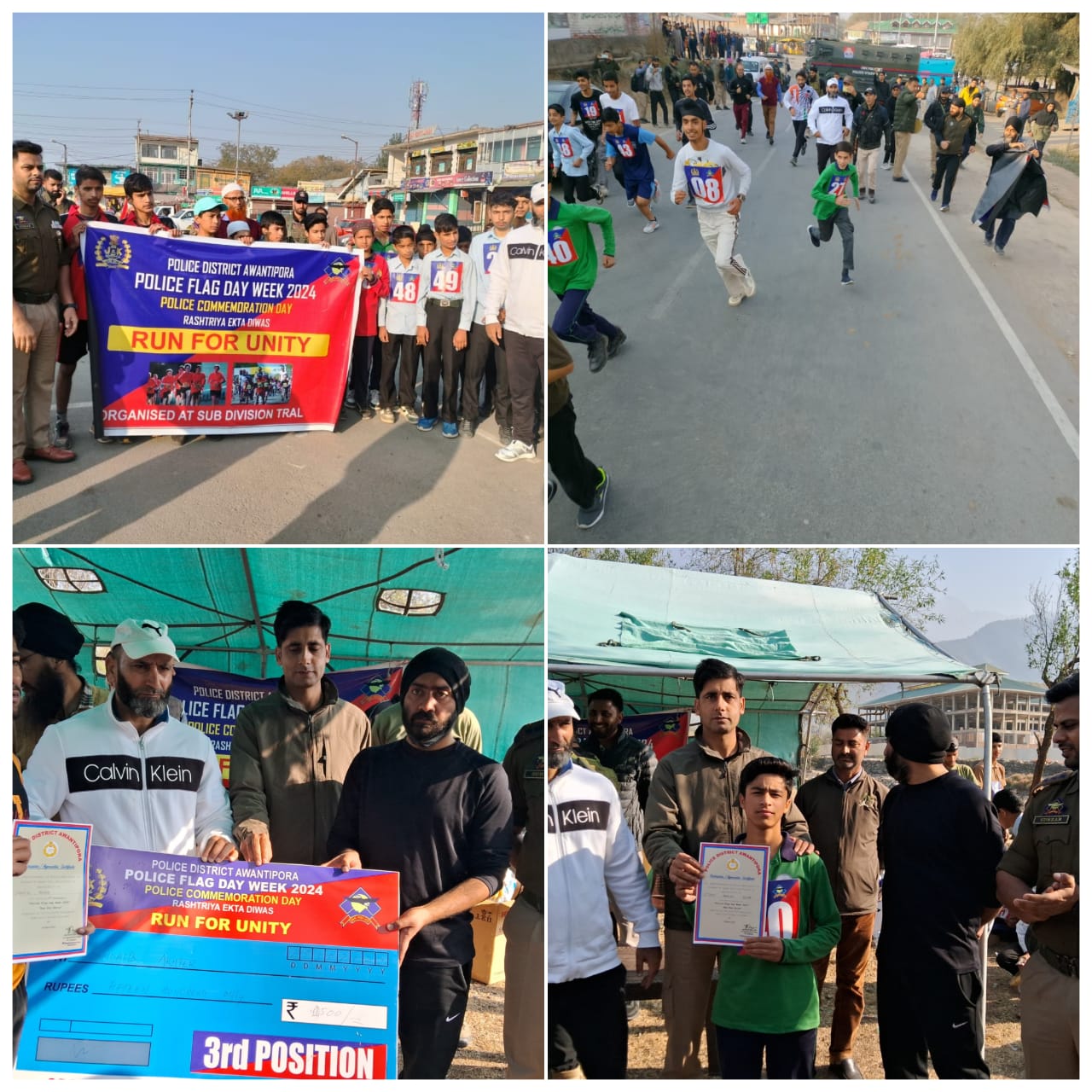 ‘Run for Unity’ held in memory of police martyrs — The Kashmir Monitor