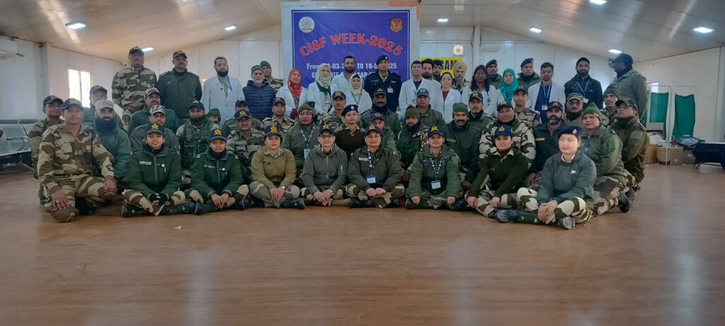 CISF Unit ASG organises blood donation camp — The Kashmir Monitor